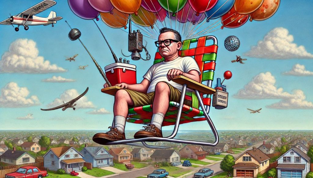 Helium Dreams: Larry Walters’ Lawn Chair Lunacy – Killer History